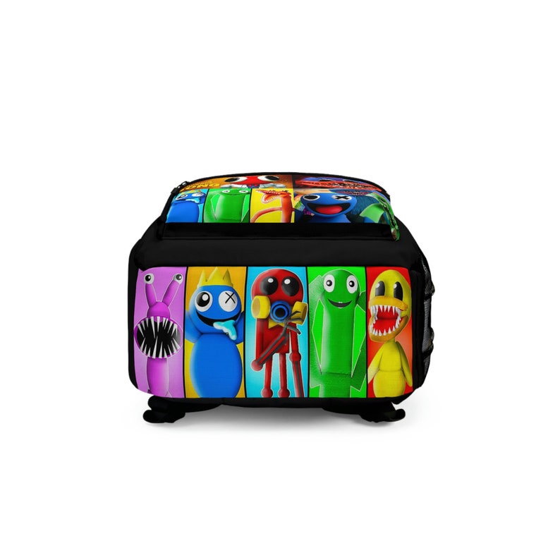 Rainbow Friends Backpack, Kids Customized Backpack, All Rainbow Friends ...