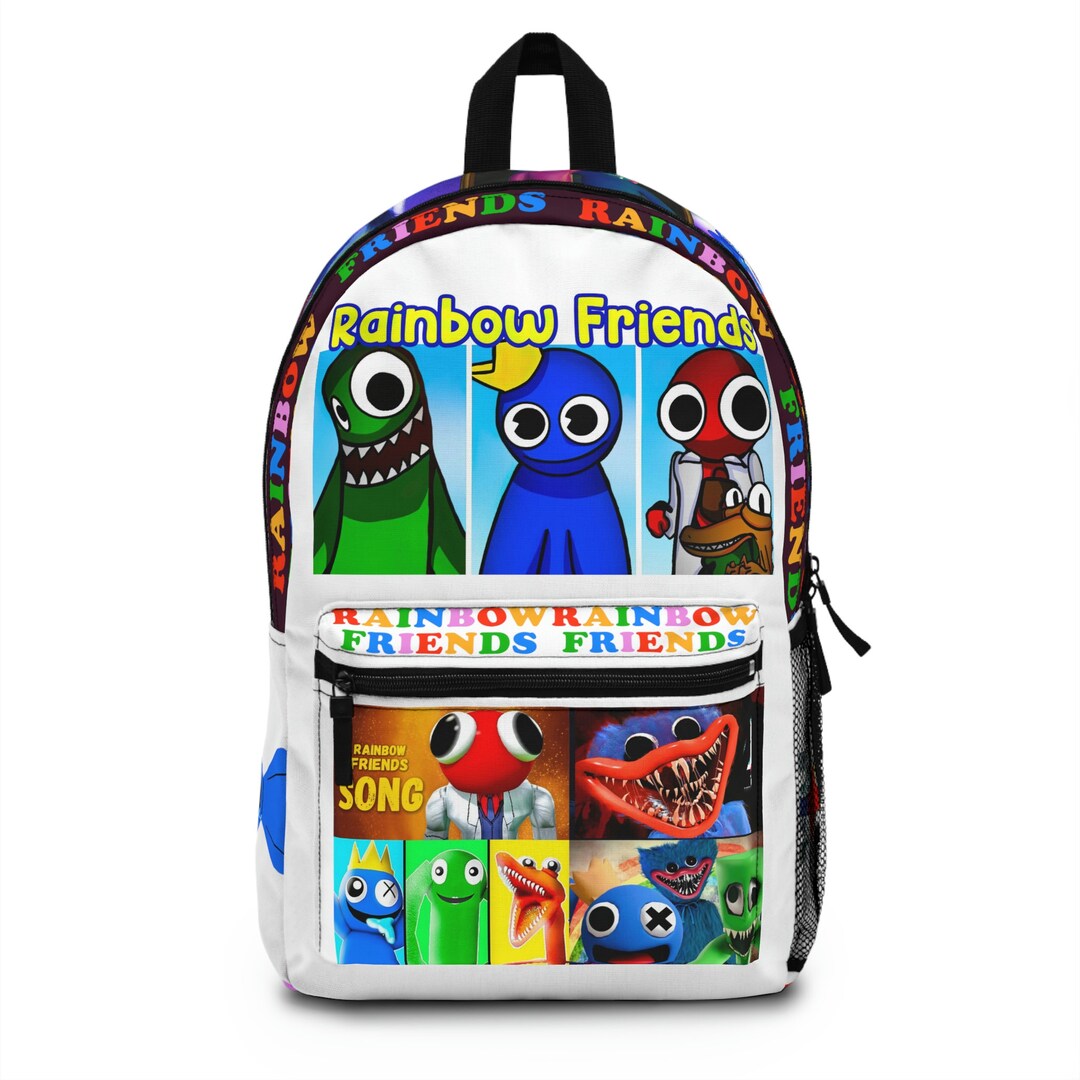 Rainbow Friends Backpack Kids Customized Backpack All - Etsy