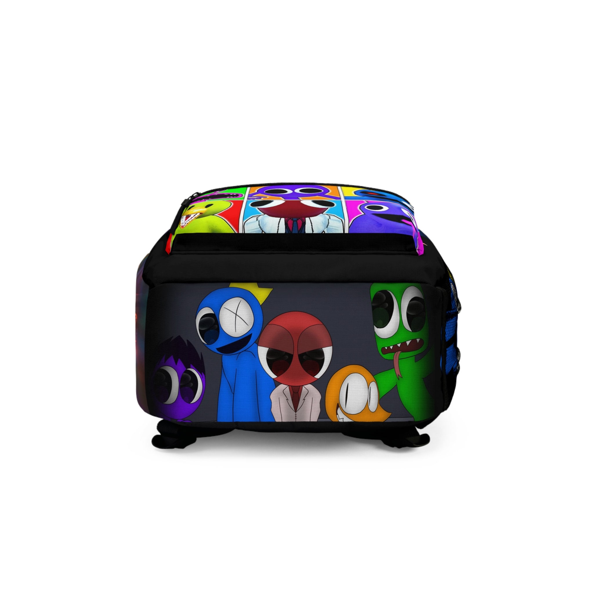 Rainbow Friends Backpack, Kids Customized Backpack, All Rainbow Friends ...