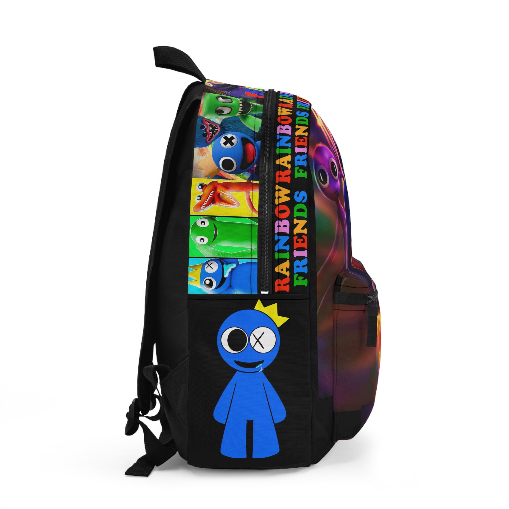 Rainbow Friends Backpack, Kids Customized Backpack, All Rainbow Friends ...