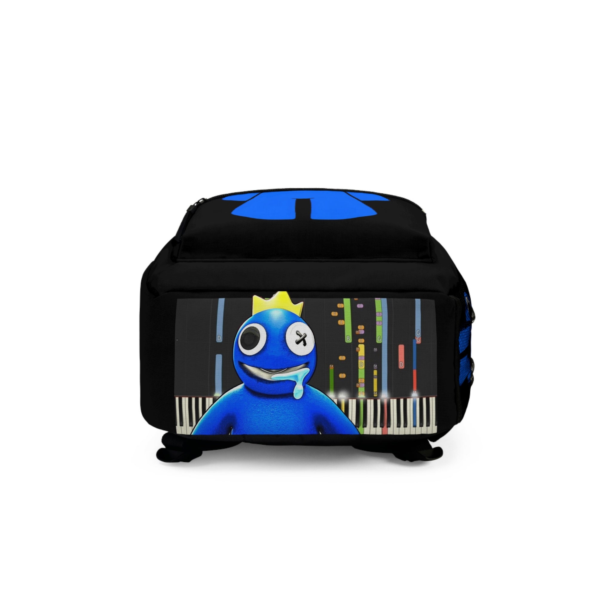 Rainbow Friends Backpack, Kids Customized Backpack, Blue Rainbow ...