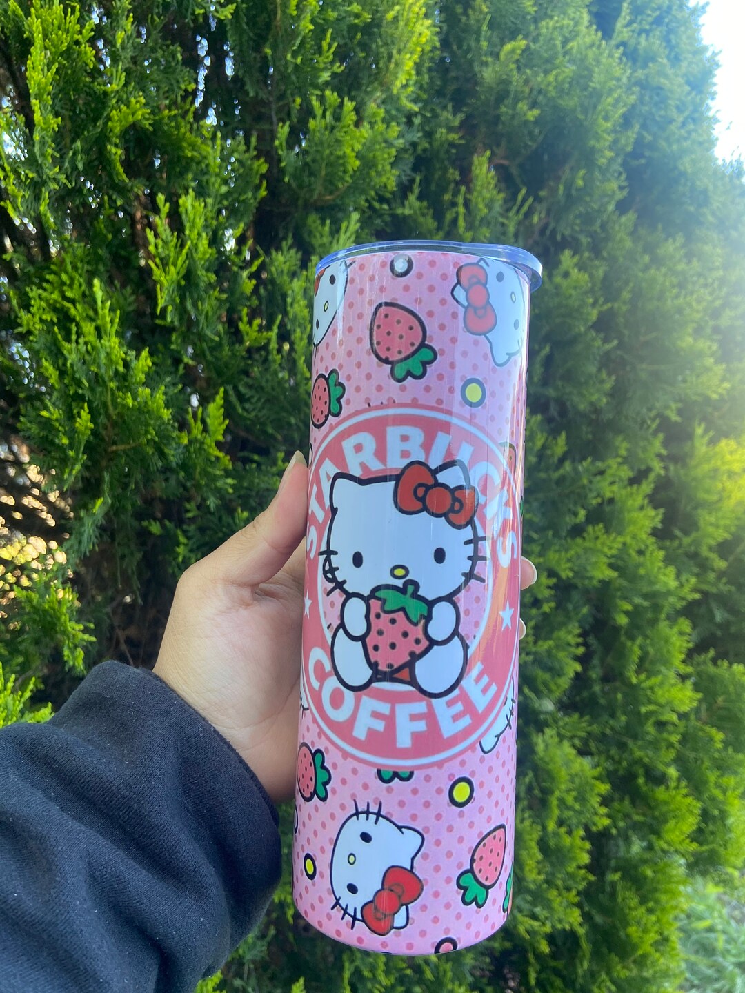 Custom Hello Kitty Tumbler - Etsy