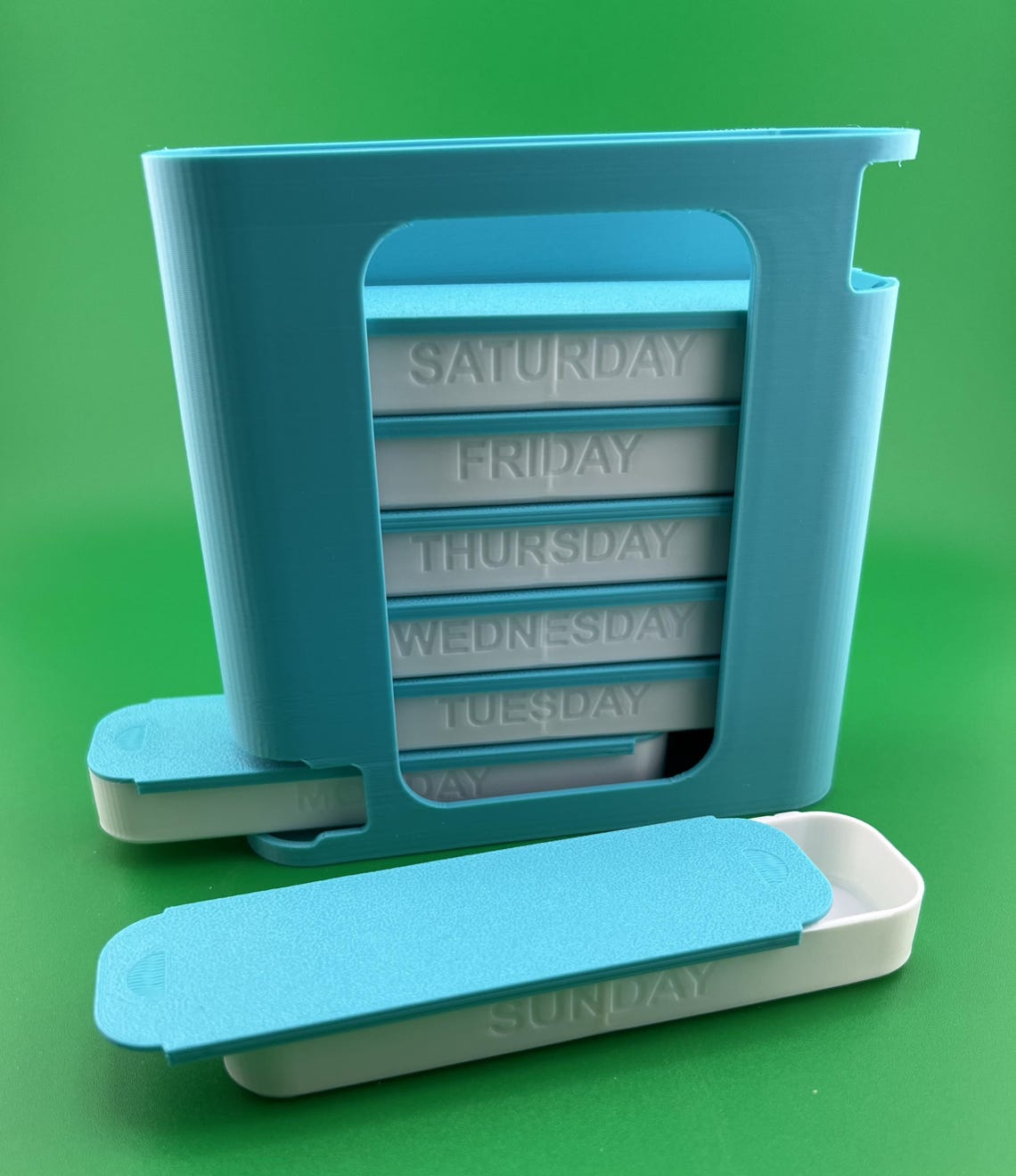 AM / PM Pill Container, 7 Day Organizer - Etsy