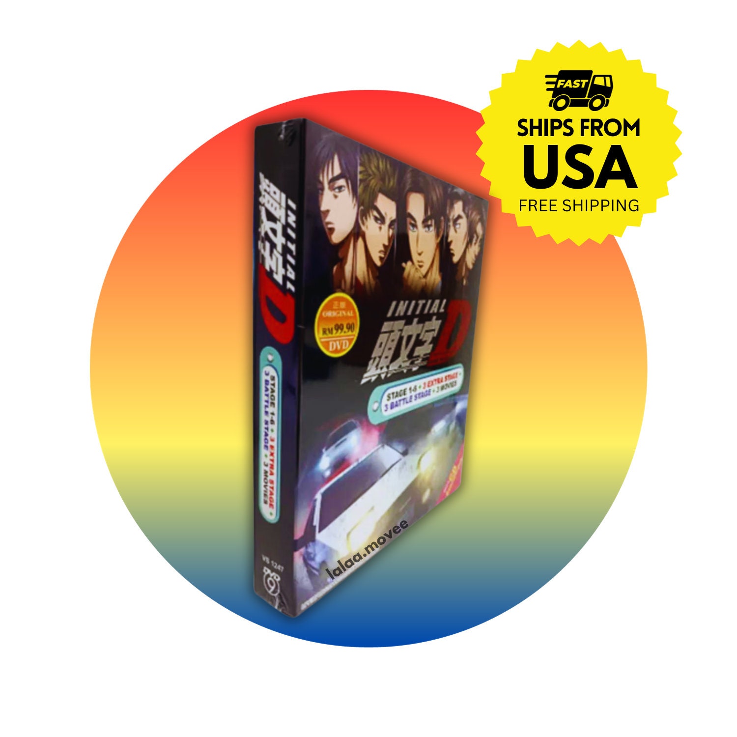 Initial D Complete Stage 1-6 3 Movie 3 Extra Stage 3 Battle CD OST ...