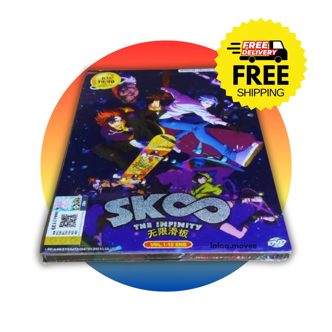 SK the Infinity Aka SK8 the Infinity DVD ep 1-12 End english Dubbed - Etsy
