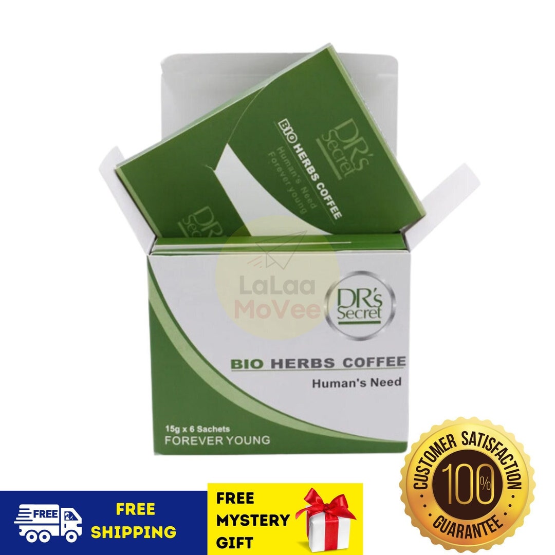 1 Box of Drs Secret Coffee 15G X 6 Sachets FREE SHIPPING - Etsy