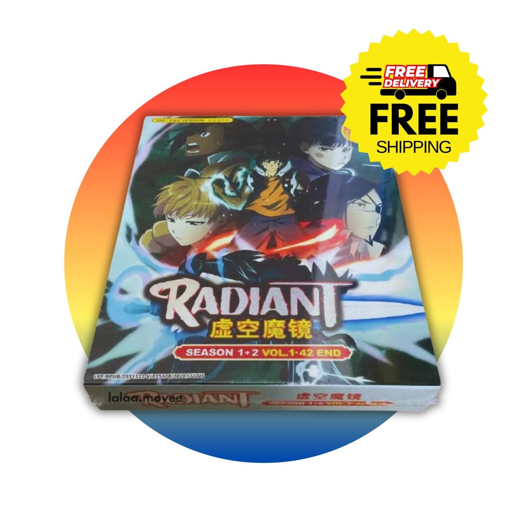 Anime Dvd~english Dubbed~radiant Season 1+2(1-42end)all Region- Free ...