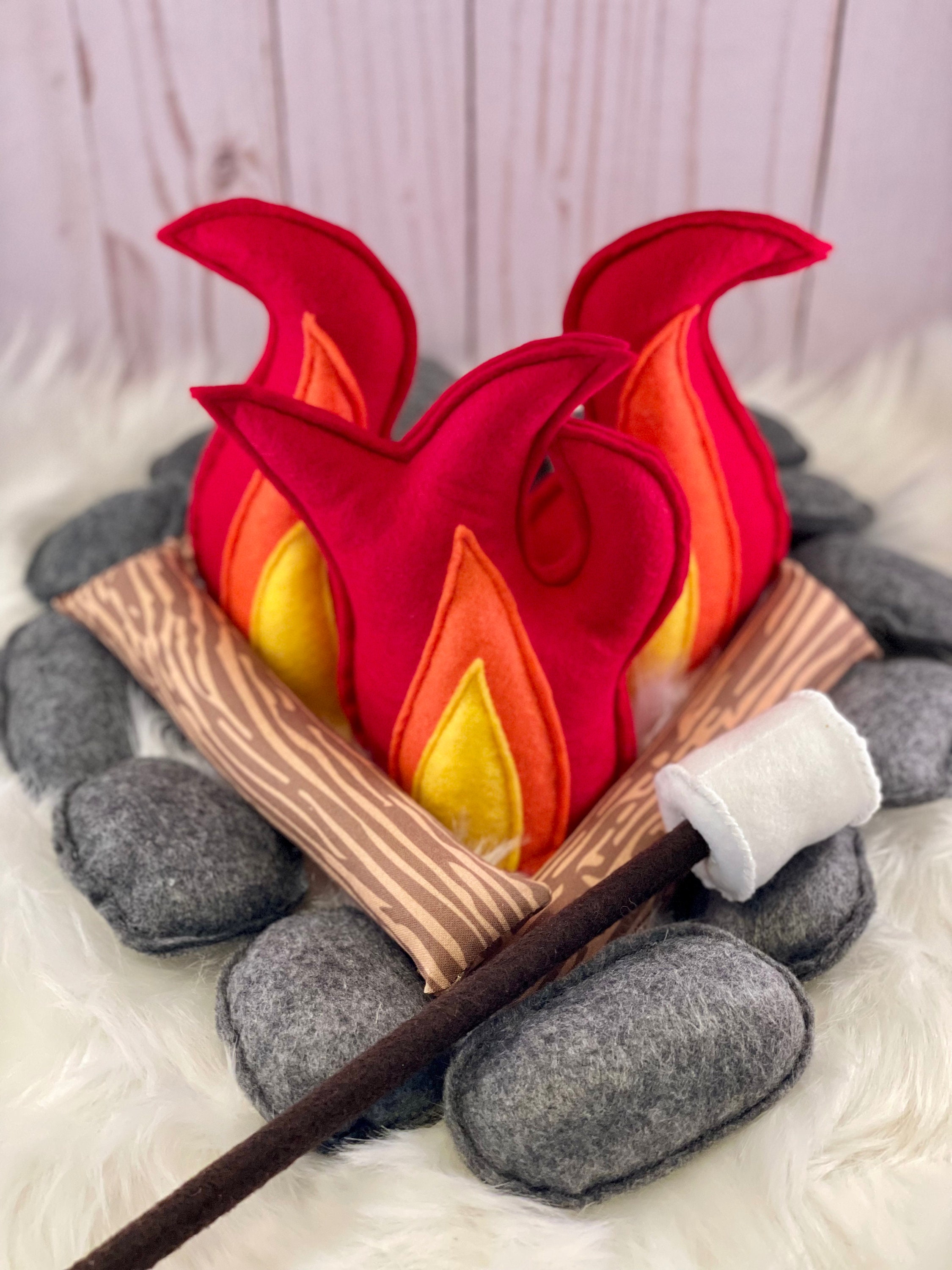 Felt Campfire DIY Kit for the Glow - Etsy