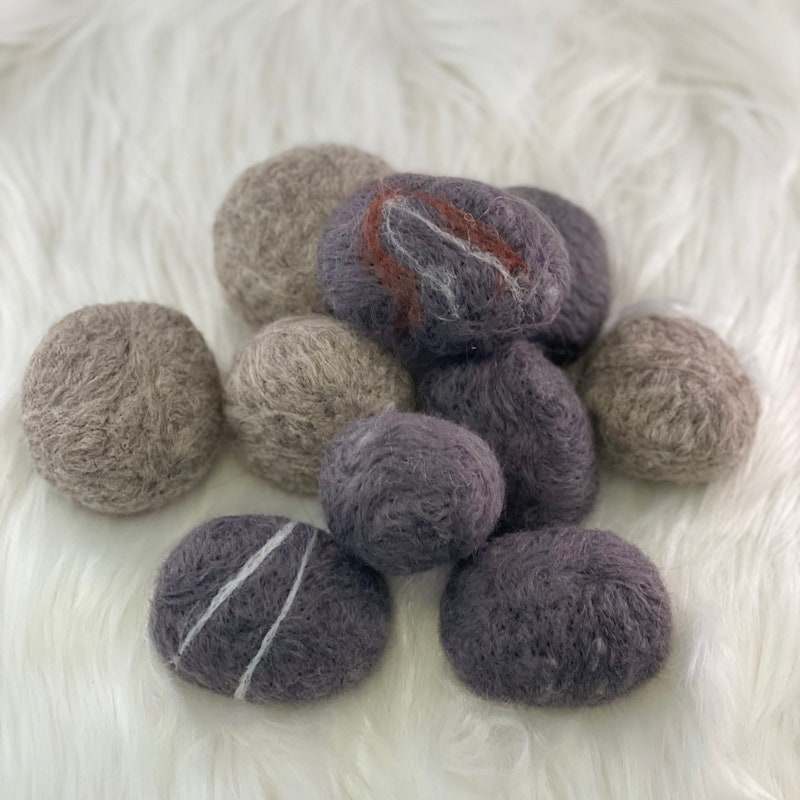 Felt Rocks - Etsy