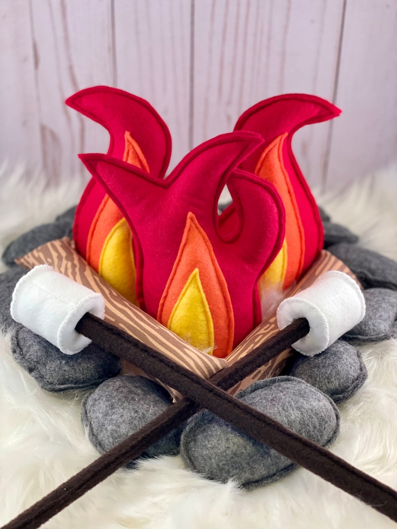 Felt Campfire The Ember Etsy