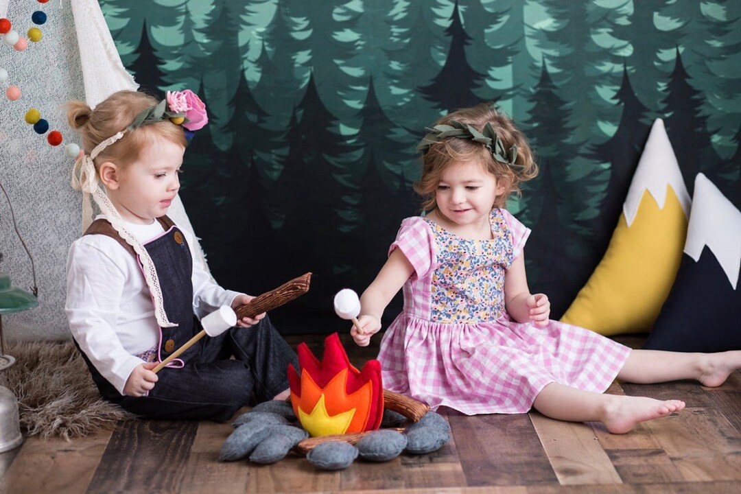 Felt Campfire DIY Kit - for the Happy Camper - Etsy