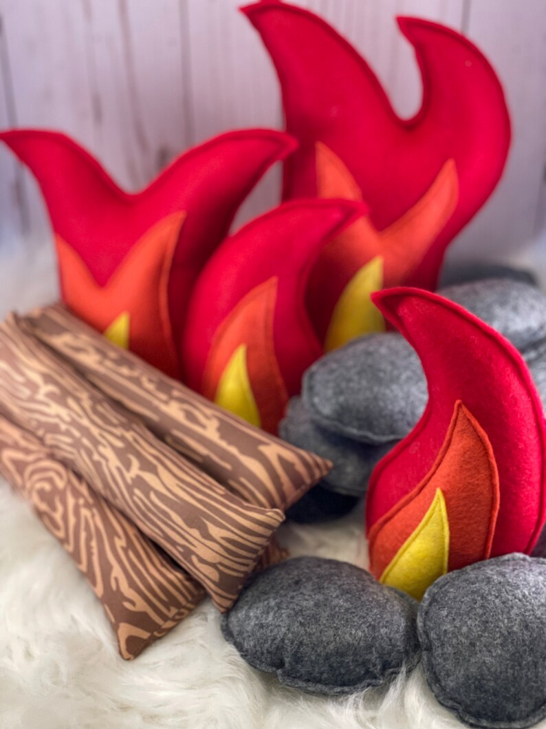 Felt Campfire the Camping Buddy - Etsy