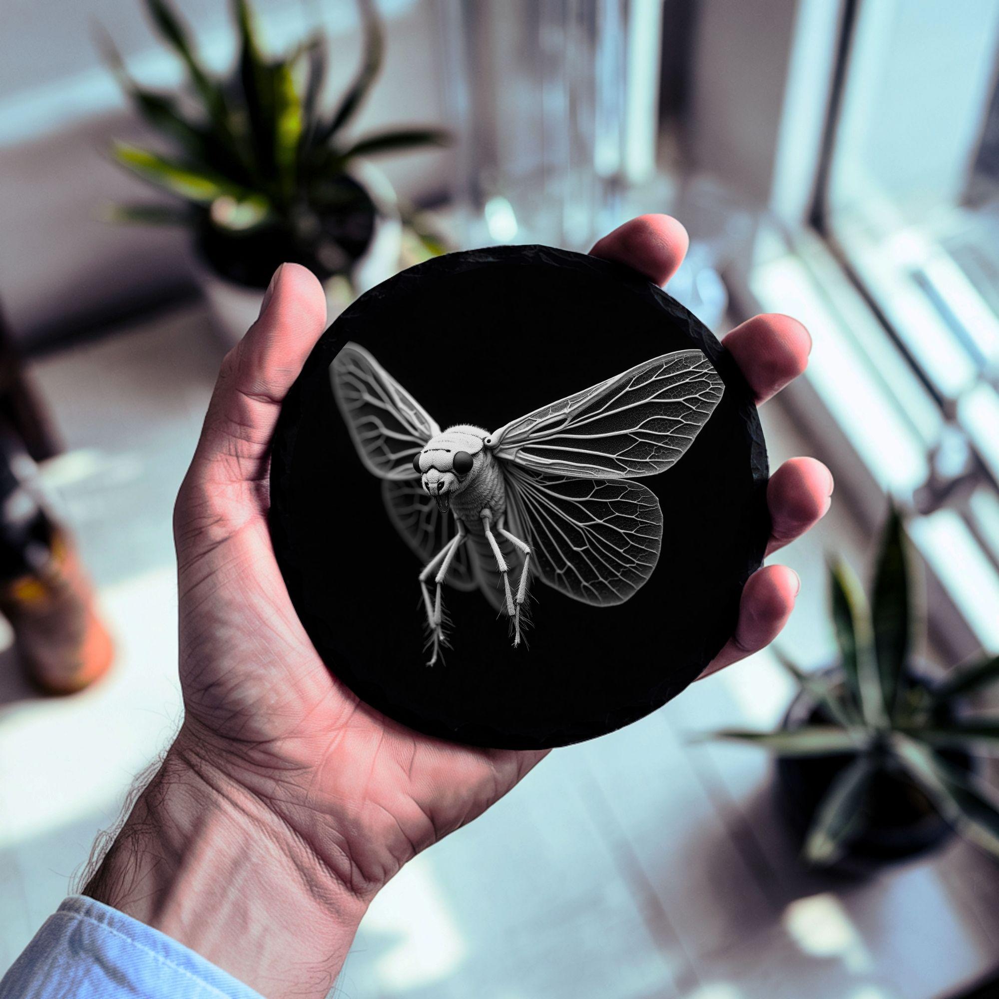 Slate Engrave Files Featuring Intricate Insect Wing and Surface Detail ...