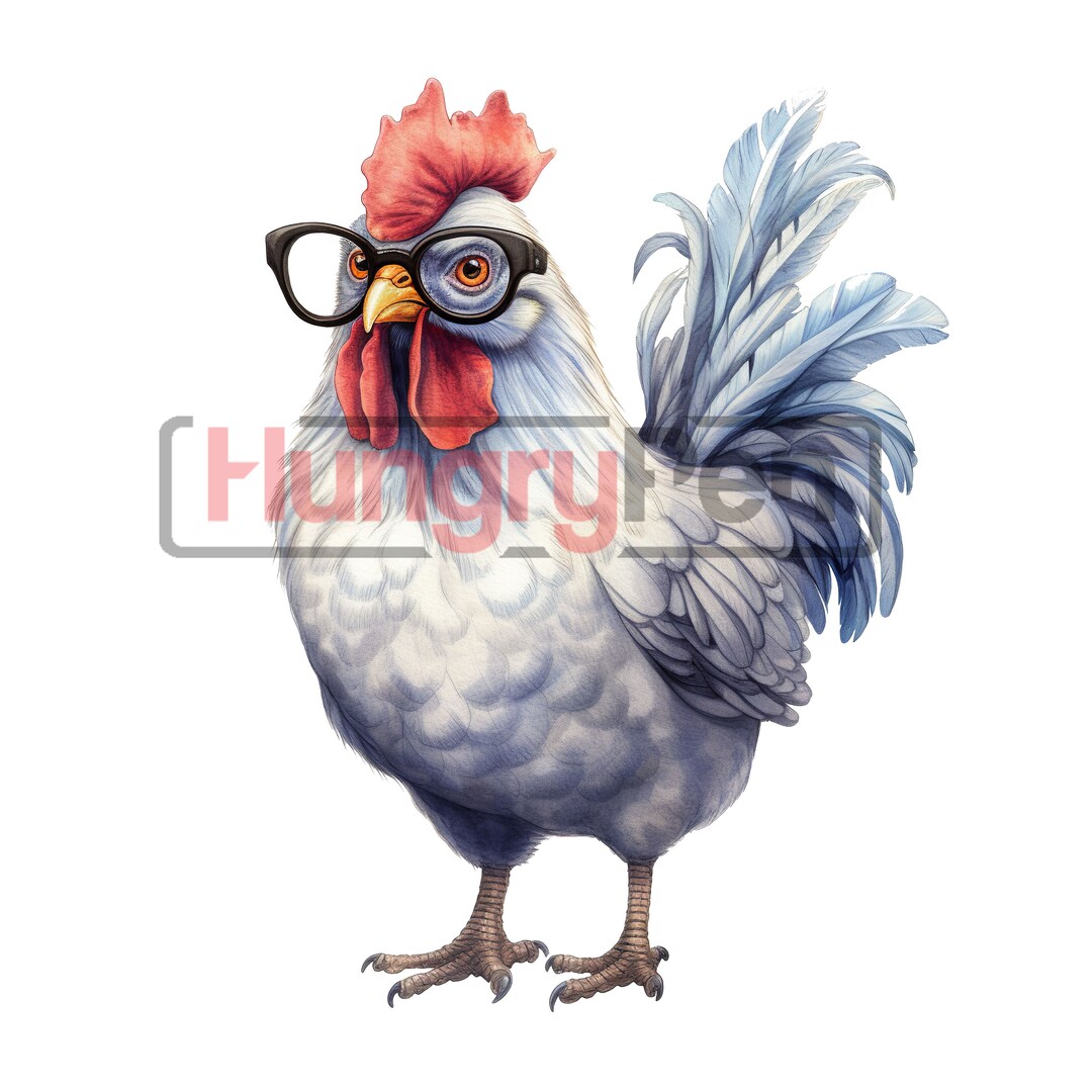 Chicken Printable High Quality Sublimation Design Super Cute Chicken ...