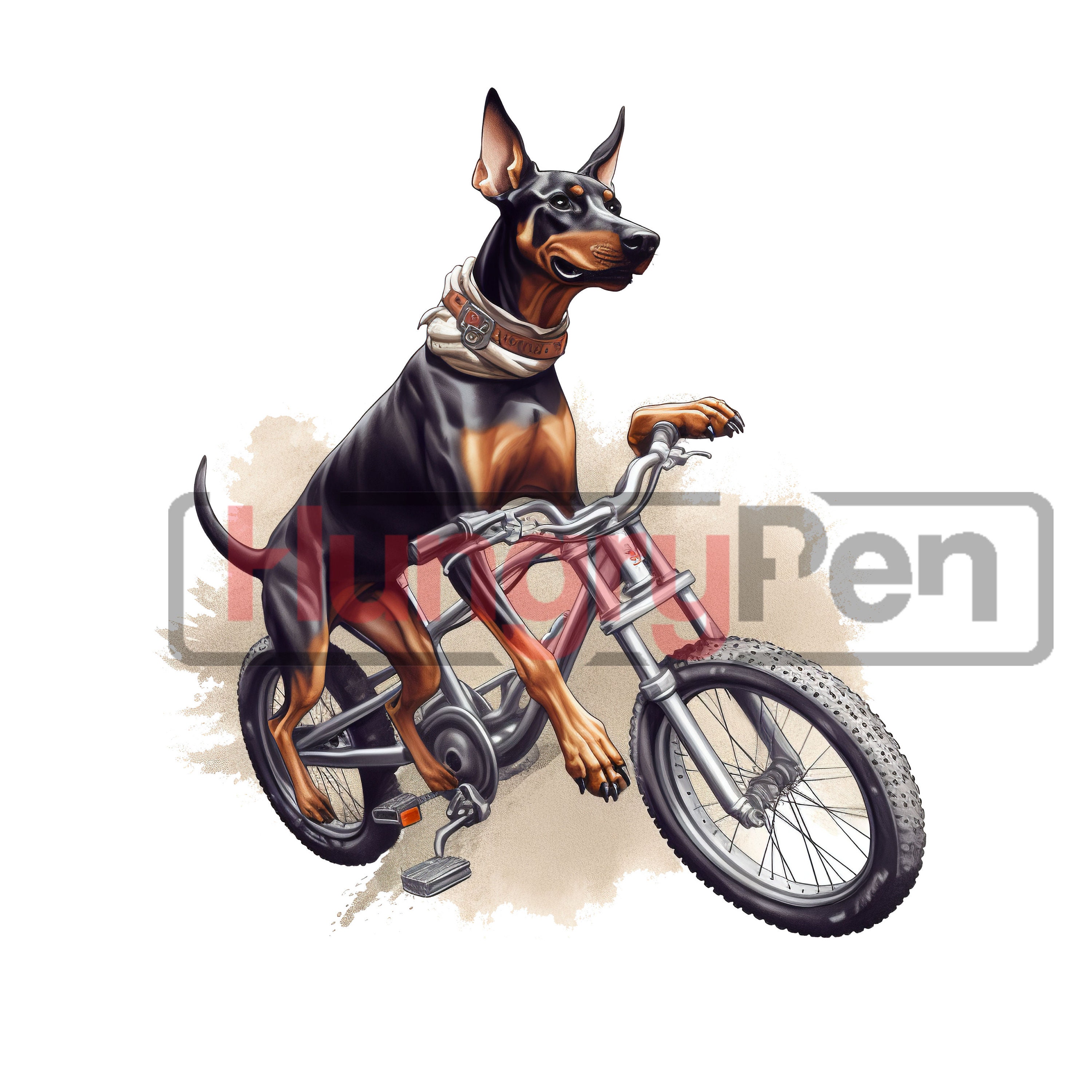 Doberman PNG Printable High Quality Sublimation Design - Etsy
