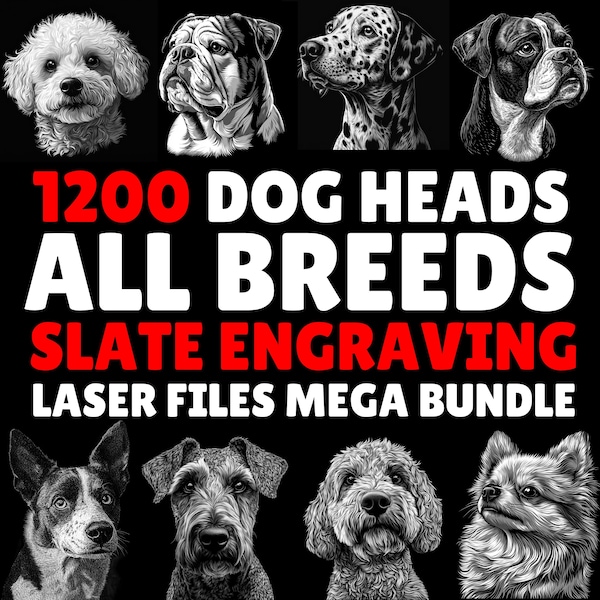 Dog Breeds Engraving - Etsy