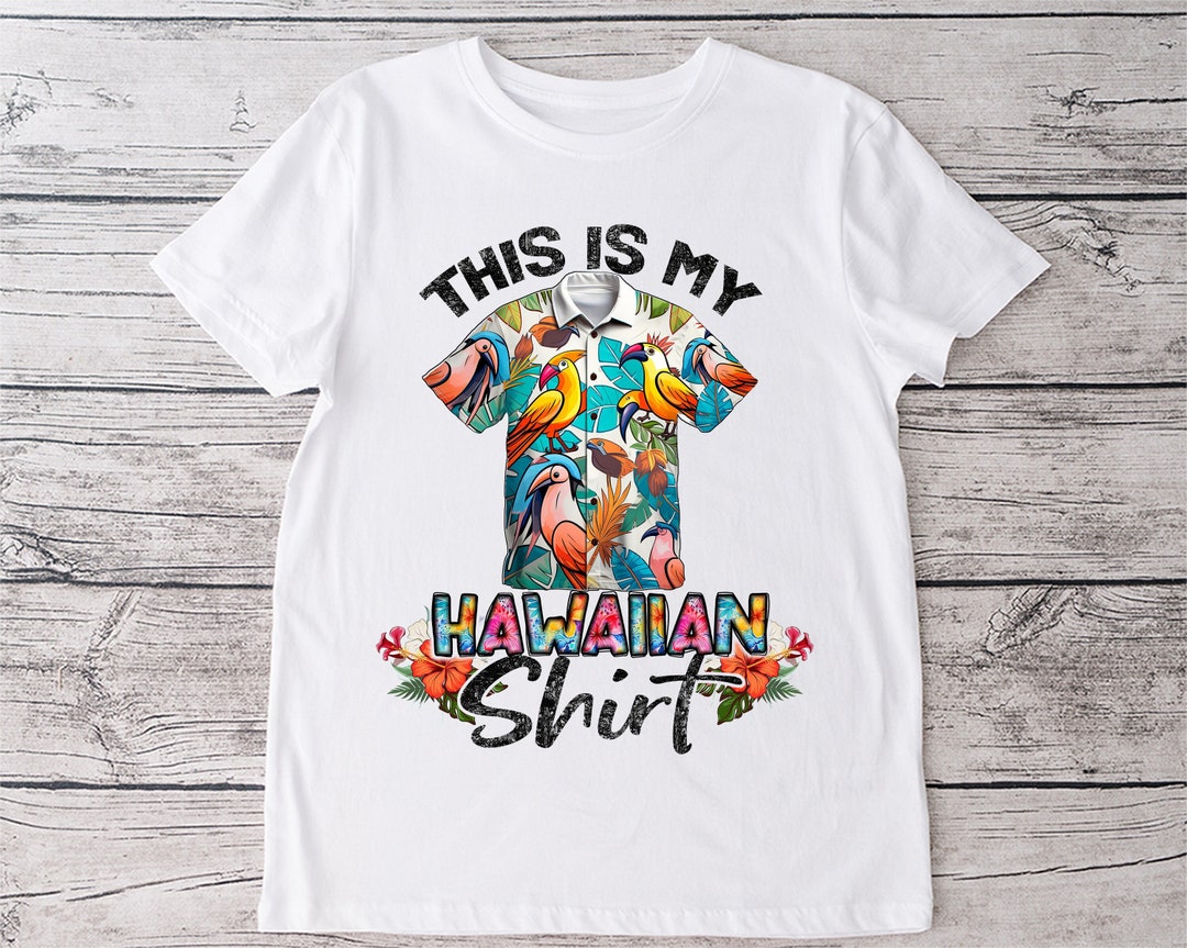 Hawaiian PNG Sublimation Printable Hawaiian Shirt Cute Theme - Etsy