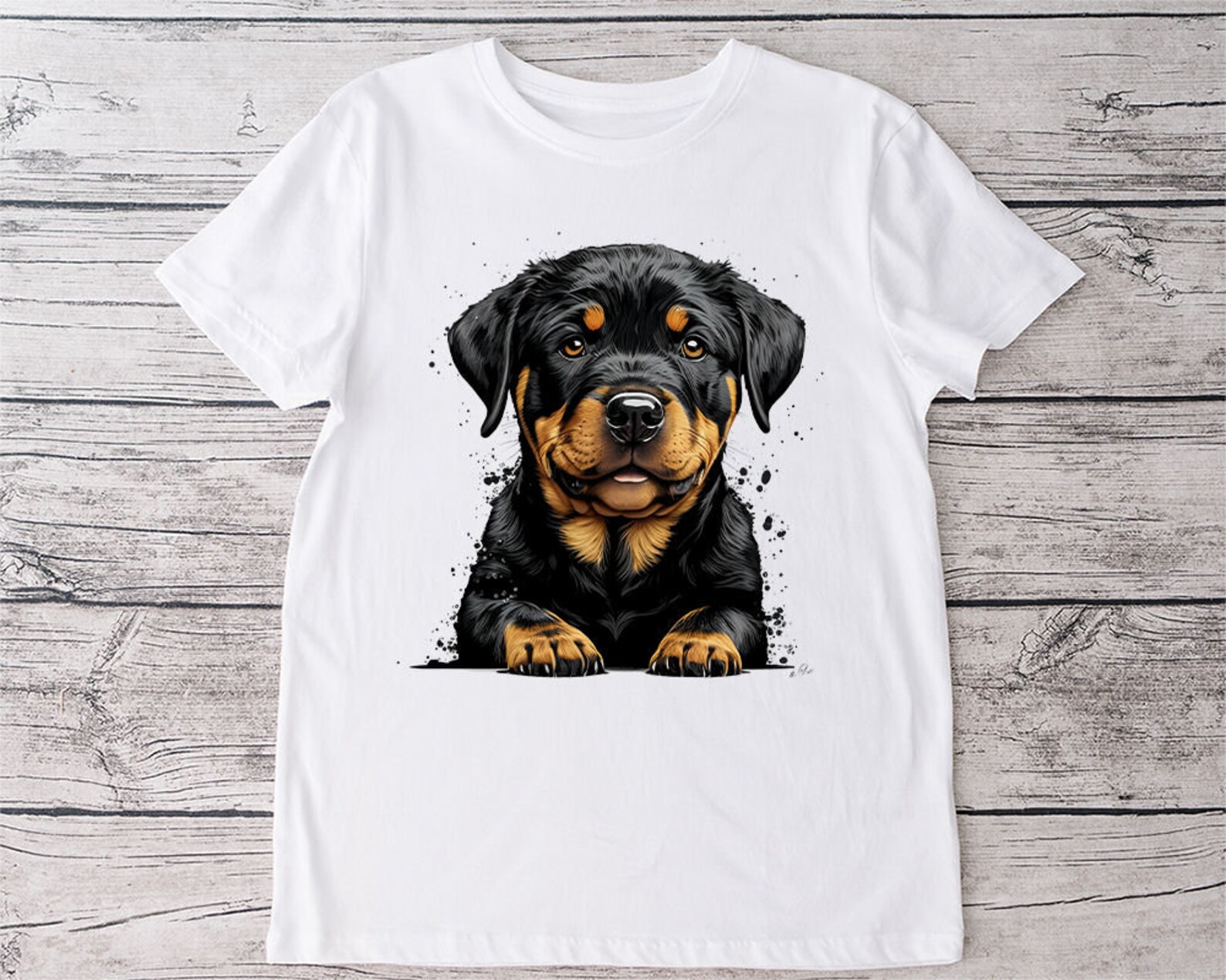 Rottweiler PNG Printable Sublimation Design or Clipart Cute - Etsy