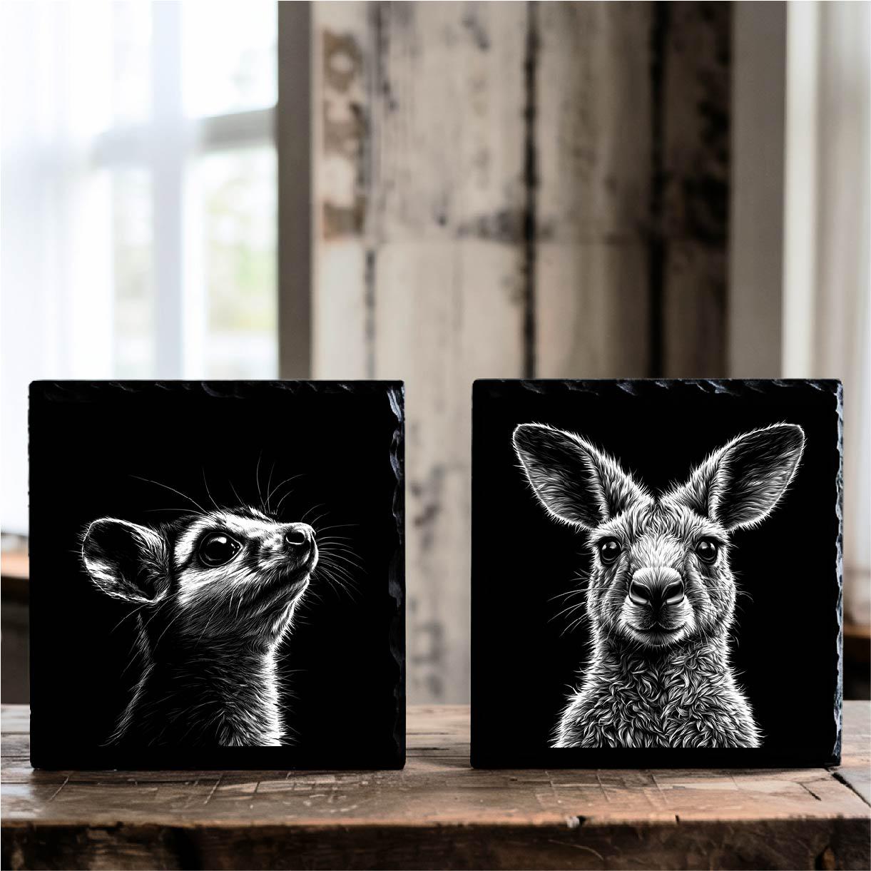 Slate Engraving Files Australian Animal Slate Portrait Series ...