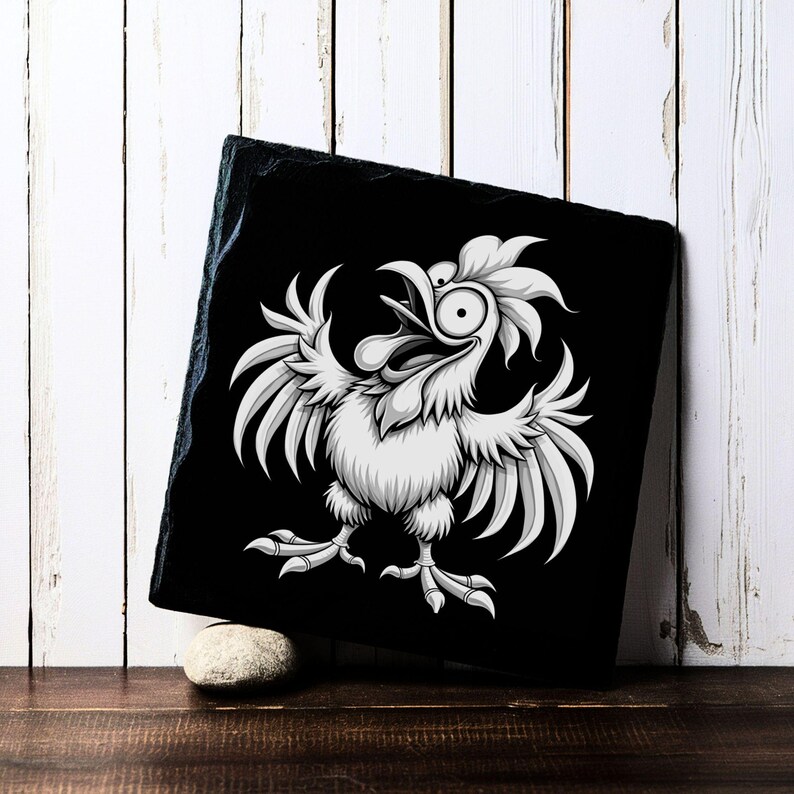 Slate Engrave Files for Grumpy Cartoon Farm Animal Designs Including ...