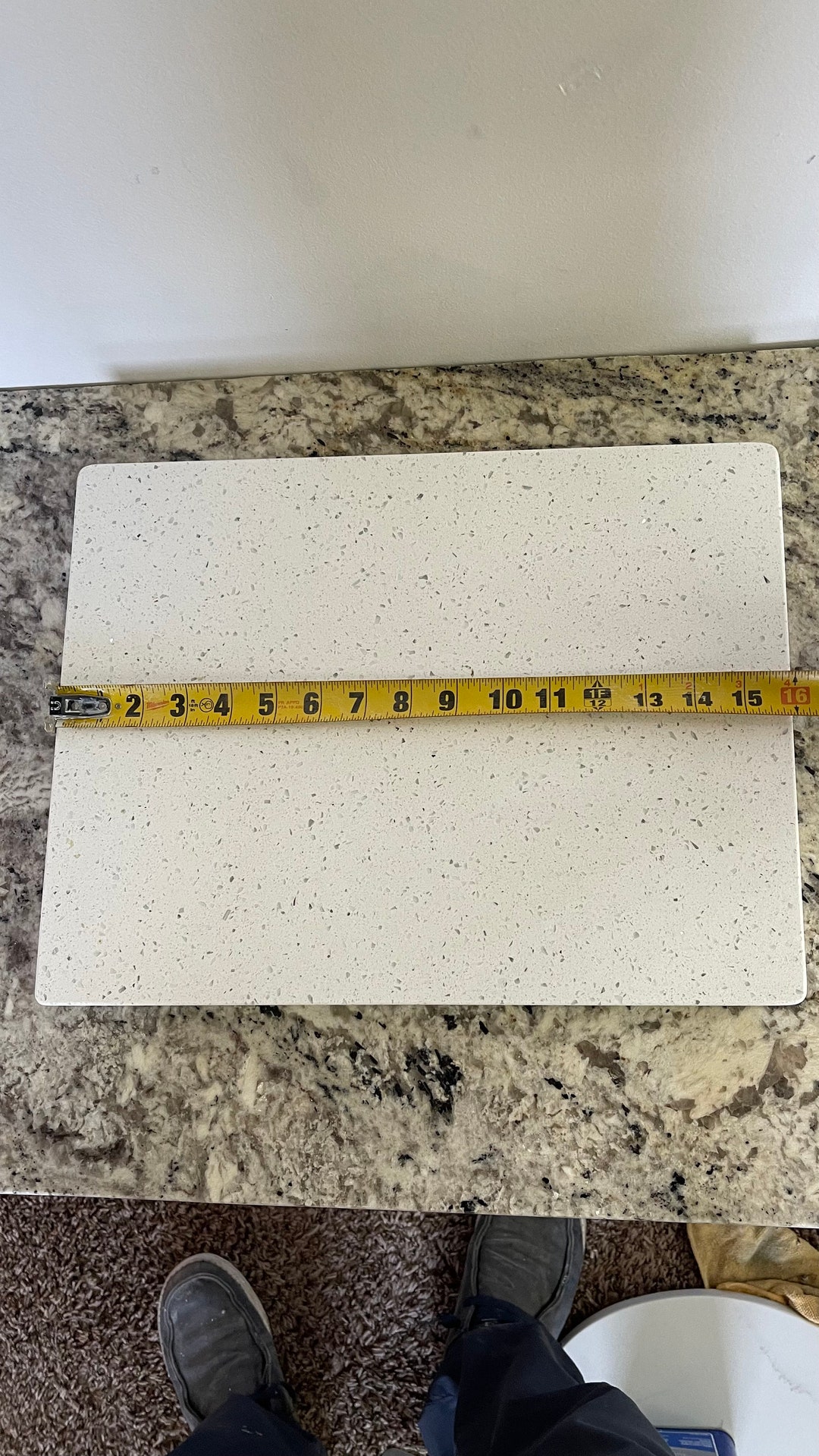 Quartz Cutting Board Crytal White - Etsy