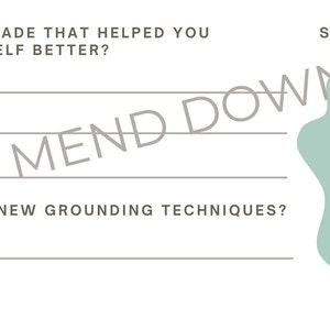 After Therapy Worksheet - Etsy