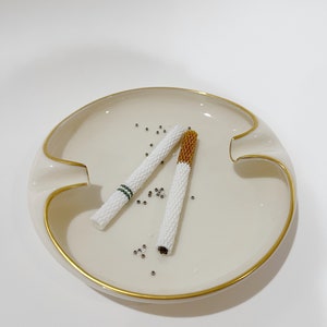 Beaded Cigarettes | Butt, Lit, Unlit, Artwork, Charm, Unique, Quirky ...