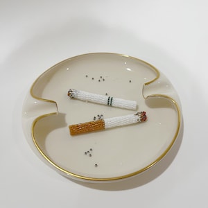 Beaded Cigarettes | Butt, Lit, Unlit, Artwork, Charm, Unique, Quirky ...