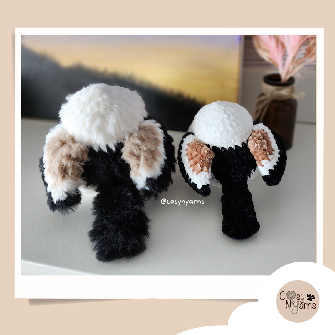 Amigurumi Pattern PDF Shima-chan shima Enaga, Super Bulky Crochet ...