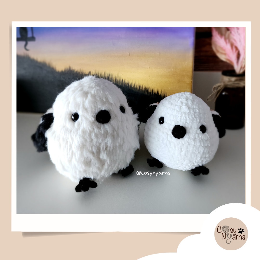 Amigurumi Pattern PDF Shima-chan shima Enaga, Super Bulky Crochet ...