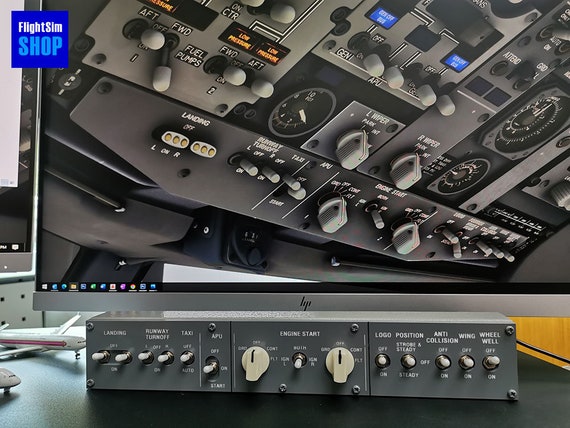 B737 PMDG Lighting and Engine Start Panel - Etsy 日本