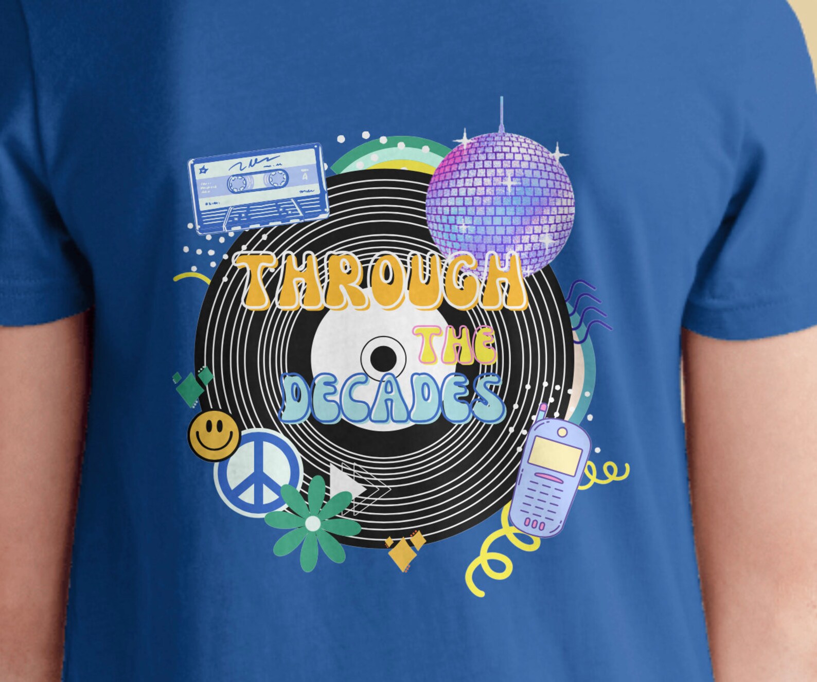 THROUGH THE DECADES Jpg. Shirt Design - Etsy