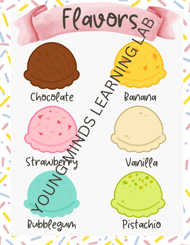 We All Scream for ICE CREAM! Printable Ice Cream Shop Dramatic Play ...