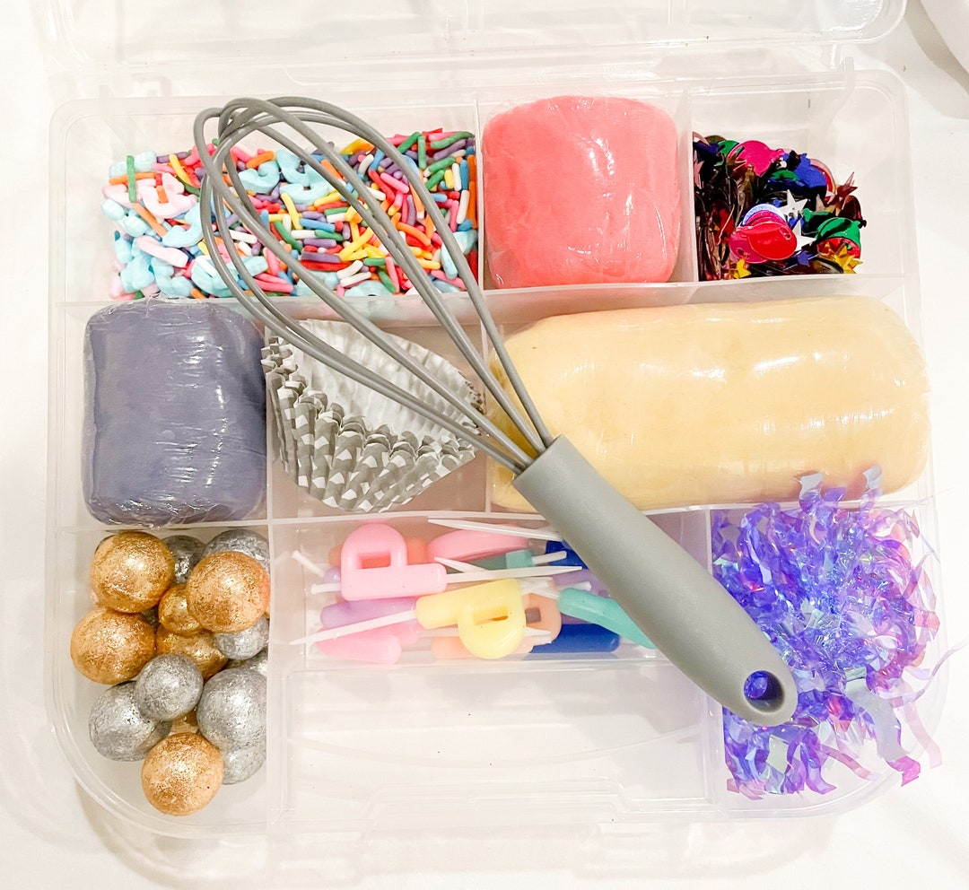 Birthday/baking Play-dough Kit - Etsy