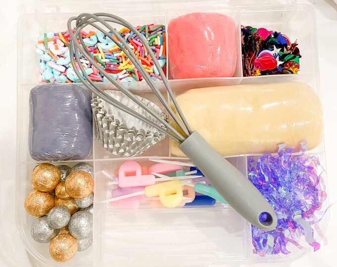 Birthday/baking Play-dough Kit - Etsy