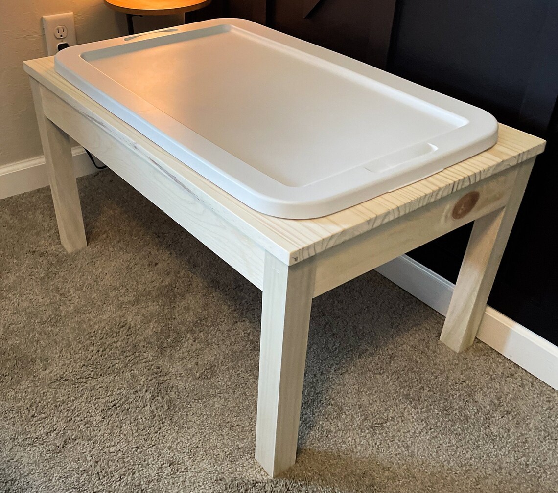 Custom Sensory Bin Table - Etsy