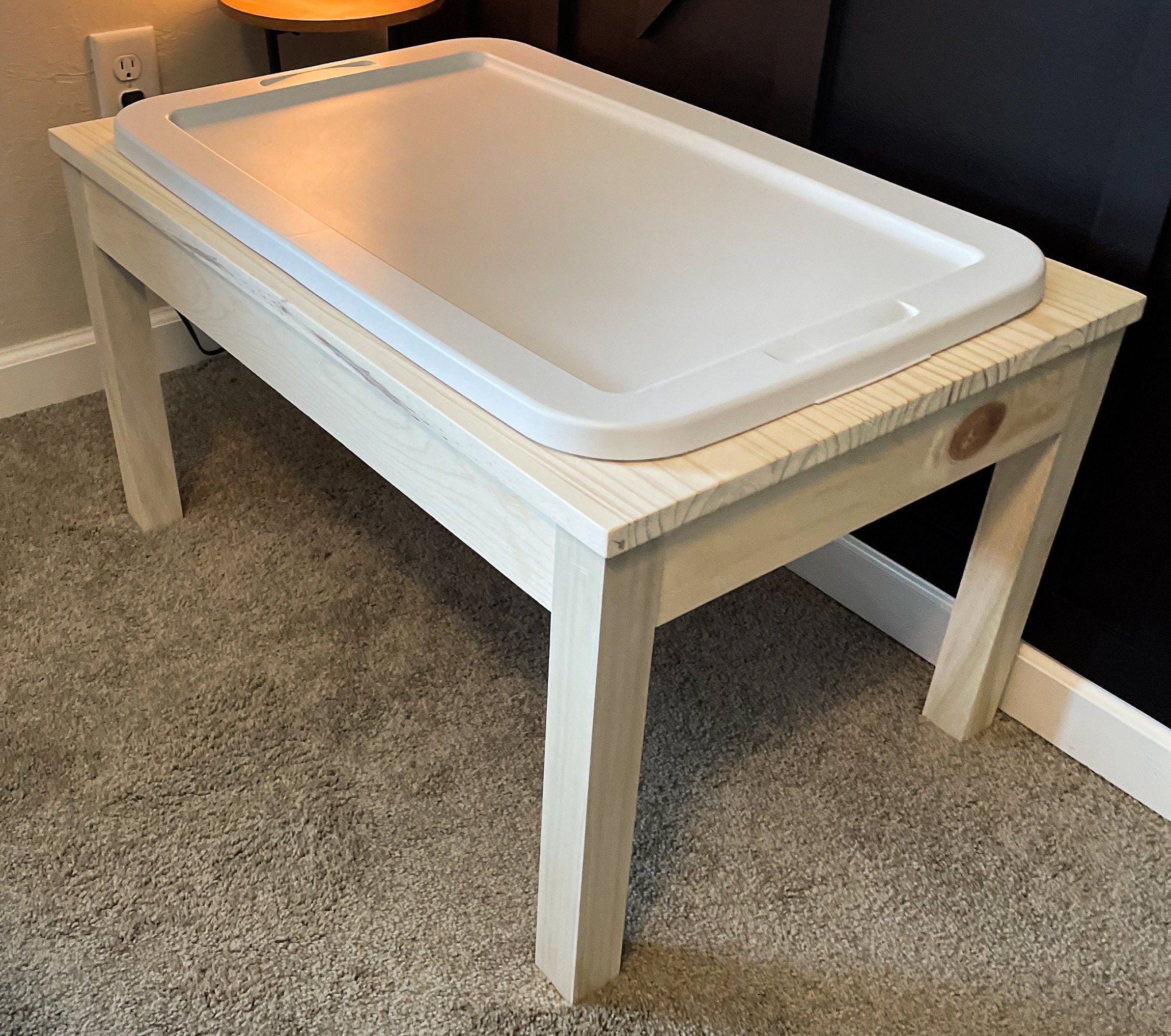 Custom Sensory Bin Table - Etsy