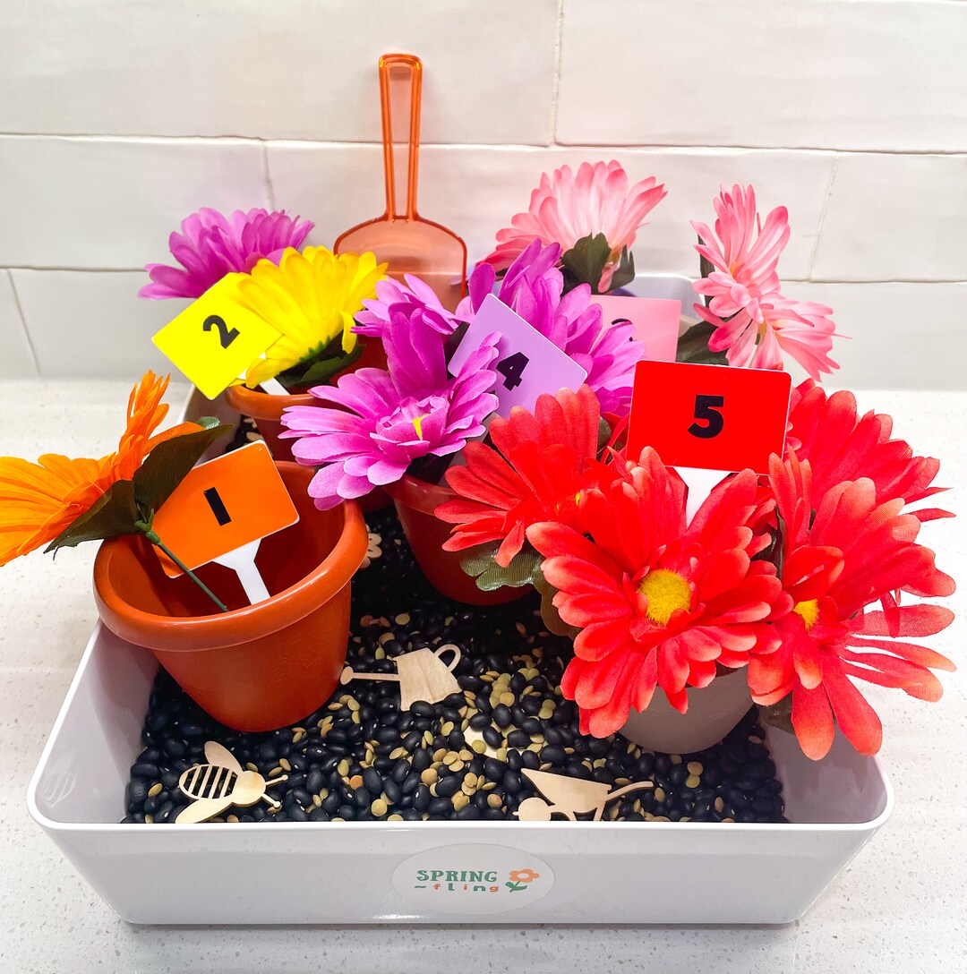 Spring Fling Sensory Bin Kit - Etsy