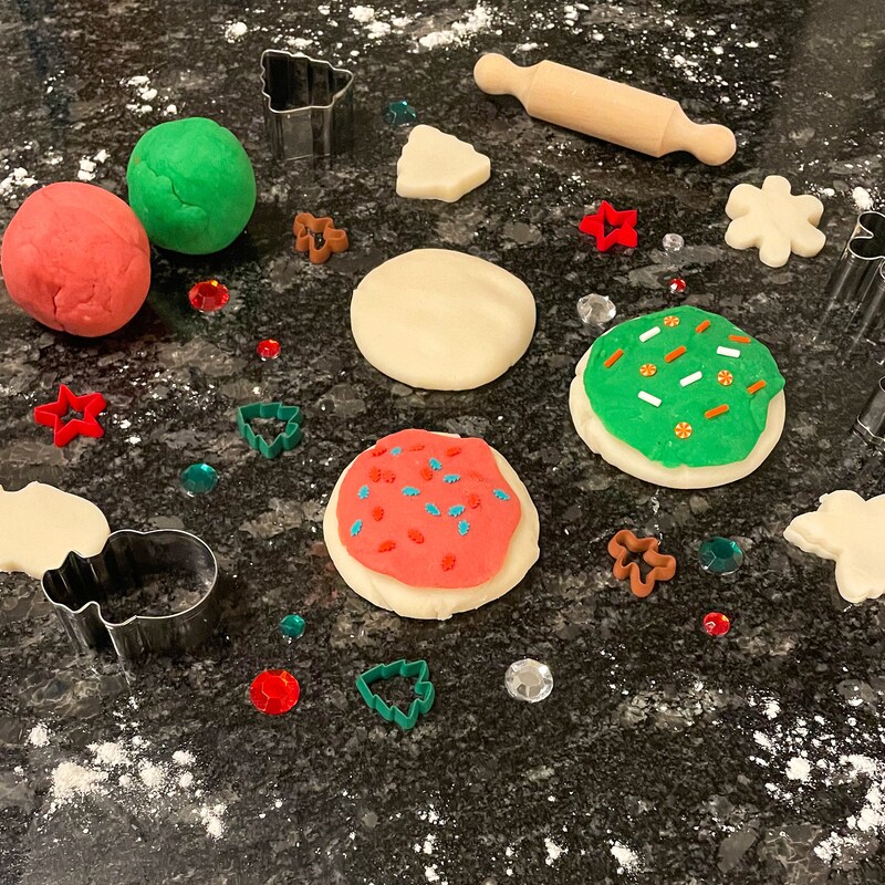 Christmas Play Dough - Etsy