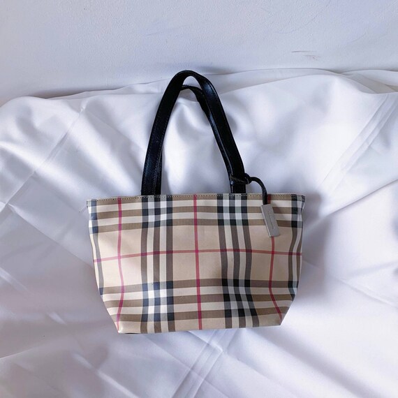 Authentic Vintage burberry nova check mini bag small … - Gem