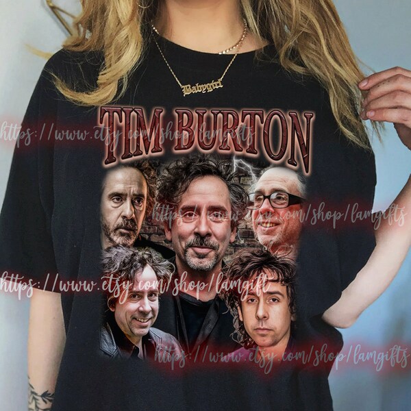 Tim Burton - Etsy