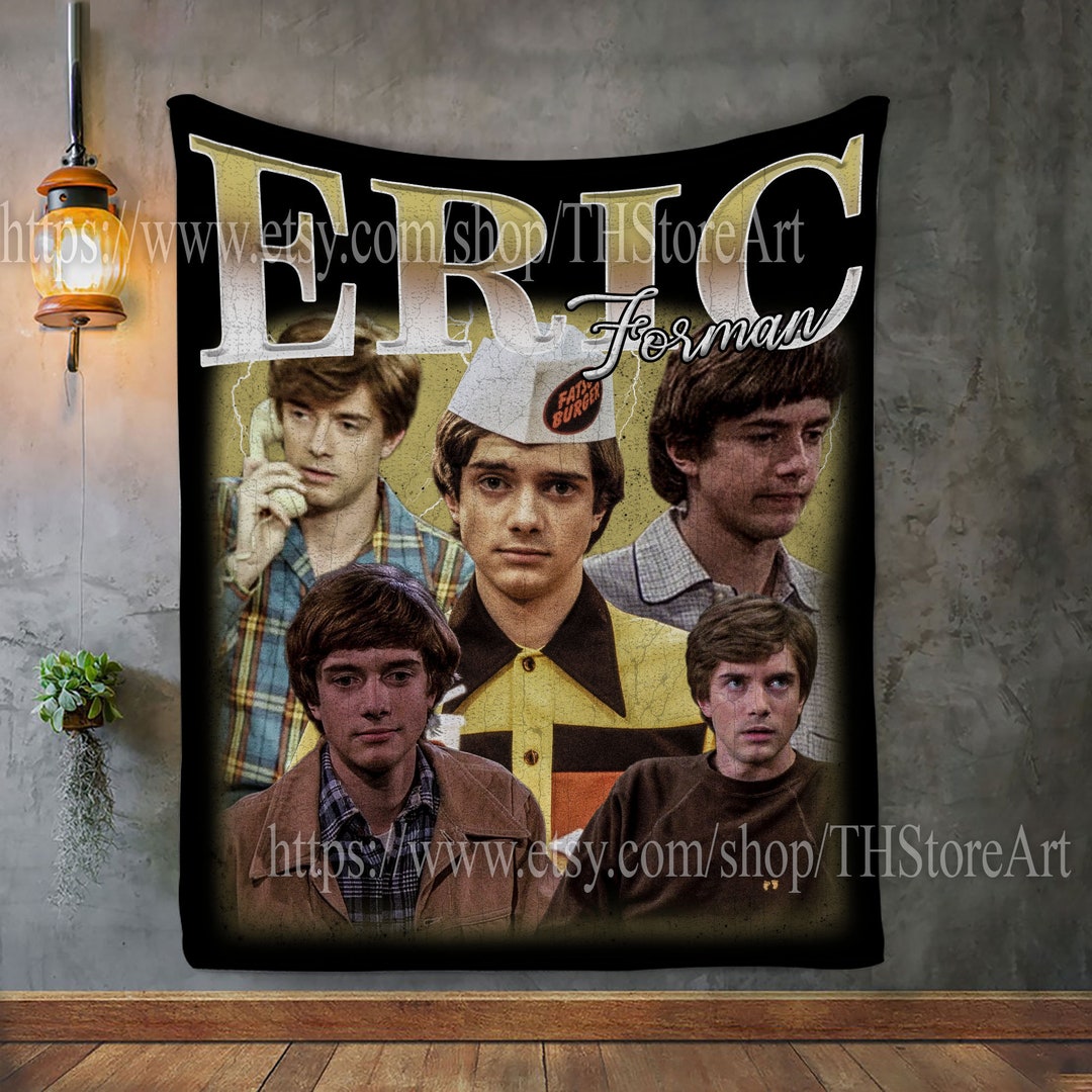 Eric Forman Blanket Eric Forman Photo Blanket Eric Forman - Etsy