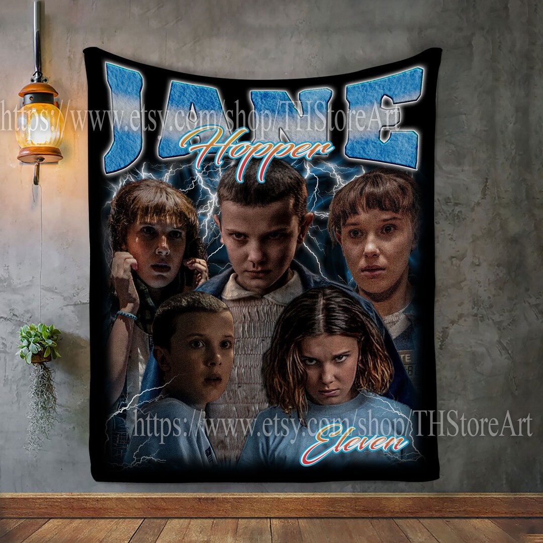 Jane Hopper Blanket Jane Hopper Photo Blanket Millie Bobby - Etsy