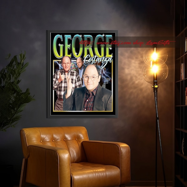 Costanza Poster - Etsy