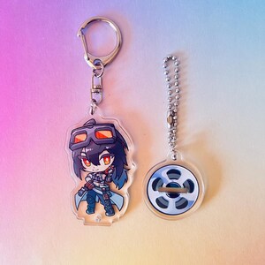 Zenless Zone Zero - Acrylic Charms - Grace, Koleda, Anton - Keychain ...