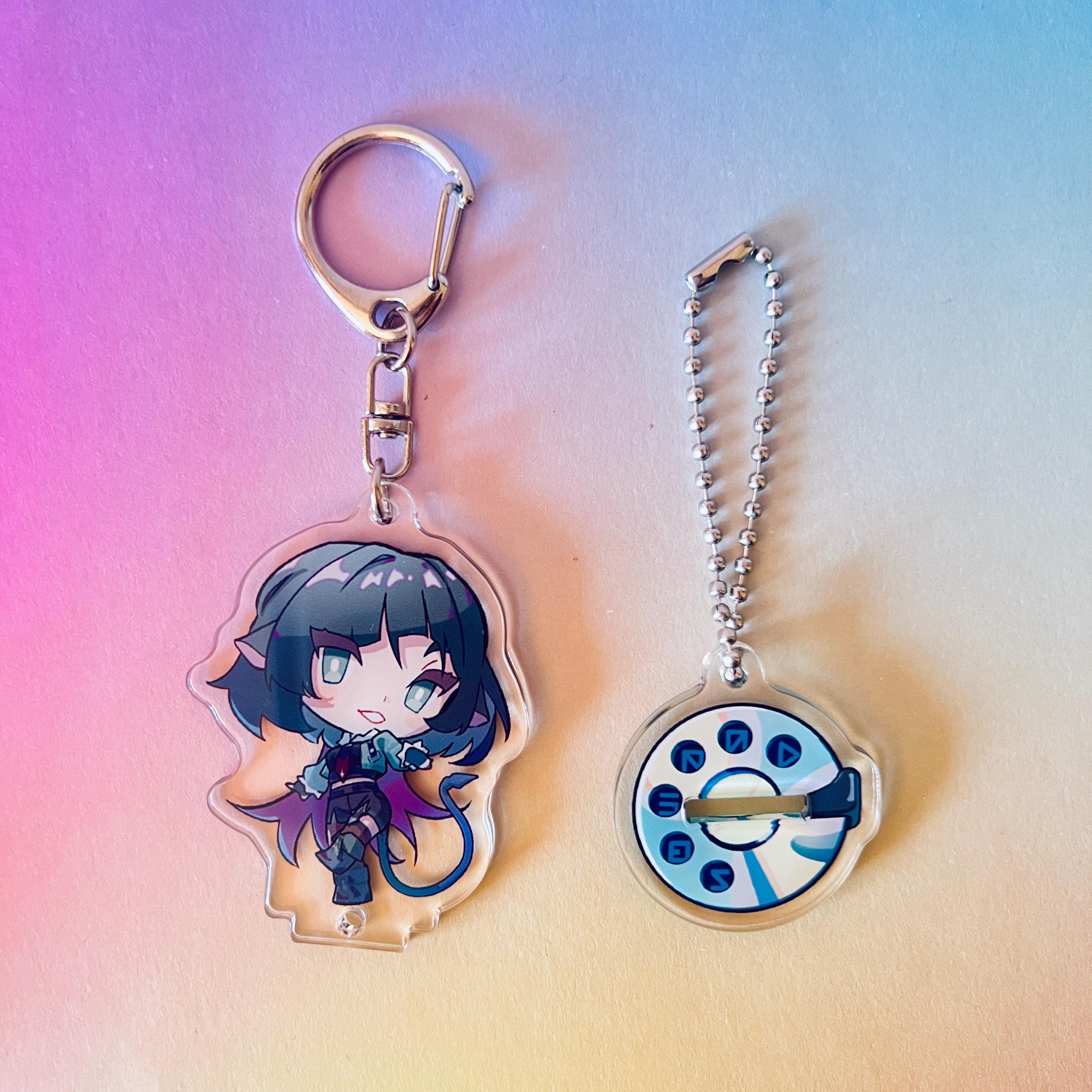 Zenless Zone Zero - Acrylic Charms - Jane Doe, Seth, Zhuyuan - Keychain ...