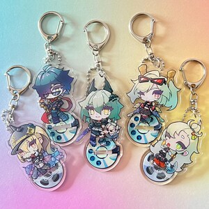 Zenless Zone Zero - Acrylic Charms - Burnice, Caesar, Lighter, Lucy ...
