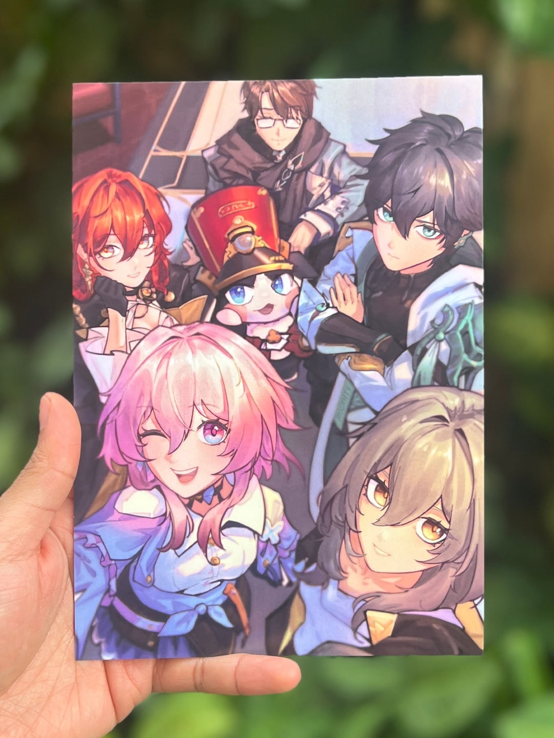 Honkai Star Rail Astral Express Print Ft. Stelle, March 7th, Dan Heng ...