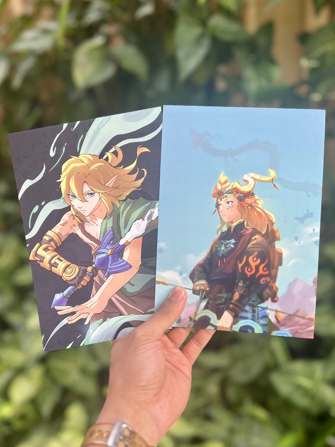 TOTK Link Prints - Etsy Australia