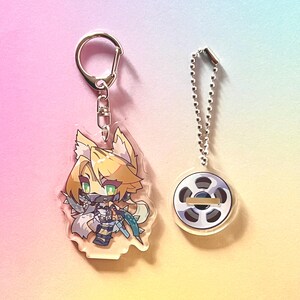 Zenless Zone Zero - Acrylic Charms - Burnice, Caesar, Lighter, Lucy ...